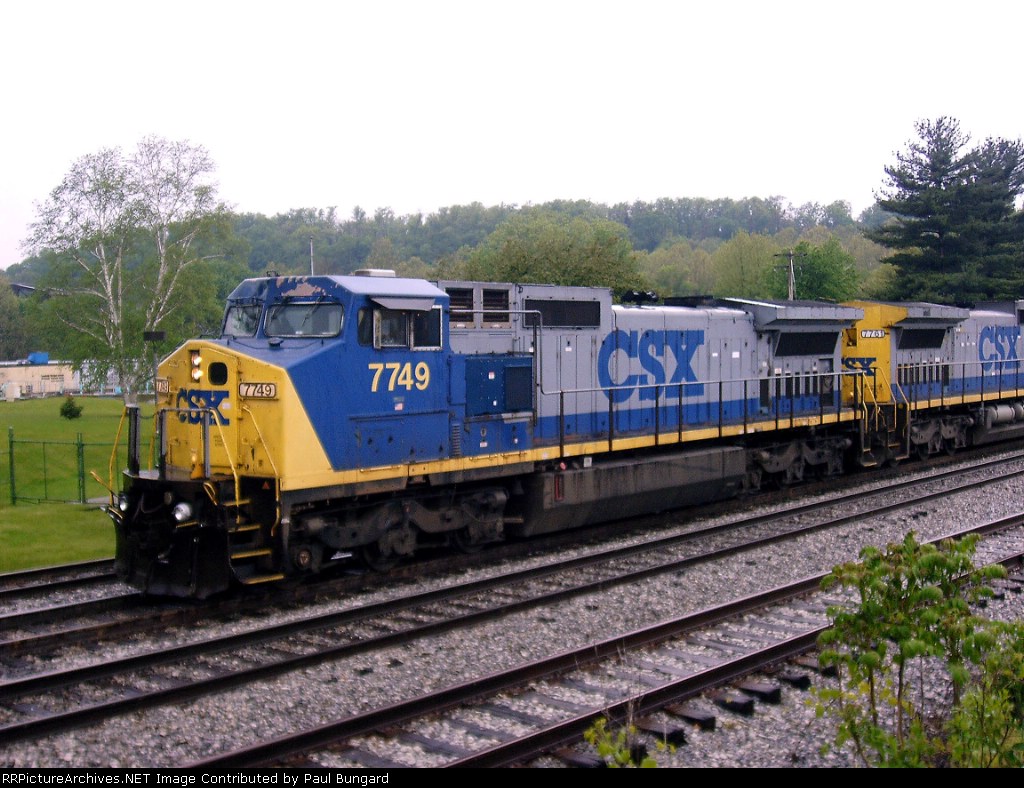 CSXT 7749 Close Up